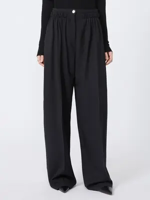 Sportmax Quito High-waist Loose Fit Trousers