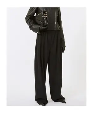 Sportmax Quito High-waist Loose Fit Trousers