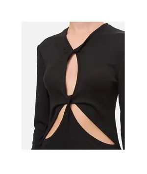 Christopher Esber Open Twist Anglaise Dress