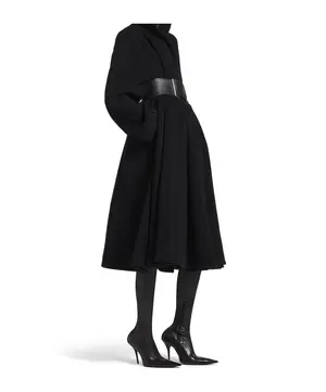 Balenciaga Belted Wrap Coat