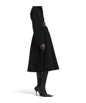 Balenciaga Belted Wrap Coat
