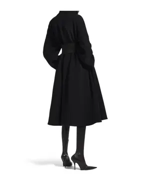 Balenciaga Belted Wrap Coat