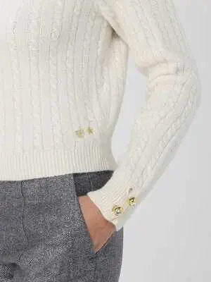 CHIARA FERRAGNI Crewneck Long-sleeved Jumper