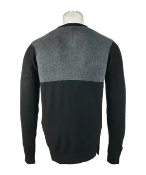 Emporio Armani Long Sleeve Contrasting Sweater