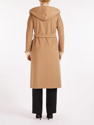 Max Mara Long Hooded Coat