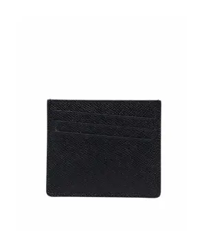 MAISON MARGIELA Four-stitch Card Holder - Black