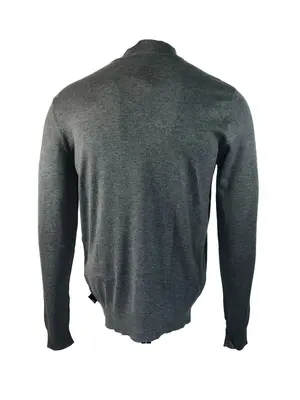 Emporio Armani High Neck Sweater With Logo Detail