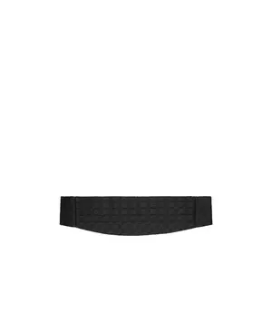 Gucci Horsebit-print Jacquard Cummerbund - Black