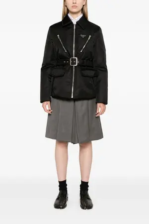 Prada Padded Triangle Logo Jacket
