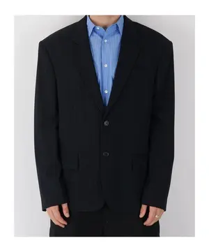 Acne Studios Pinstripe Blazer - Black