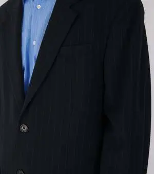 Acne Studios Pinstripe Blazer - Black