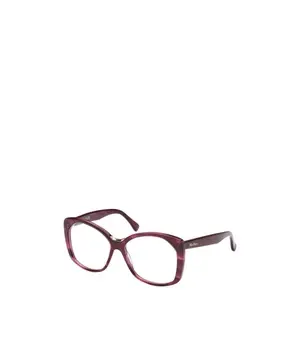 Max Mara Butterfly Frame Eyeglasses - Red