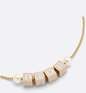 Dior D-dice Pearl Necklace