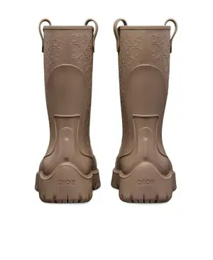 Dior Garden Rain Boot - Deep Khaki