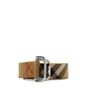 Burberry Check Ribbon Belt