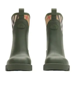 Burberry Embossed Heeled Boots - Loch