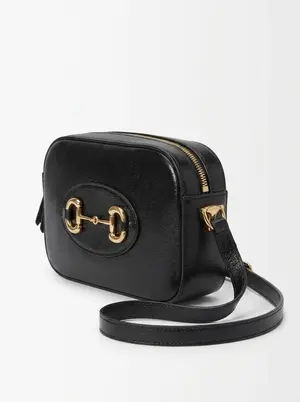 Gucci Horsebit 1955 Small Shoulder Bag - Black