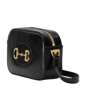 Gucci Horsebit 1955 Small Shoulder Bag - Black