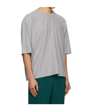 Issey Miyake Oversized Short Sleeve T-shirt