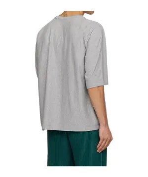 Issey Miyake Oversized Short Sleeve T-shirt