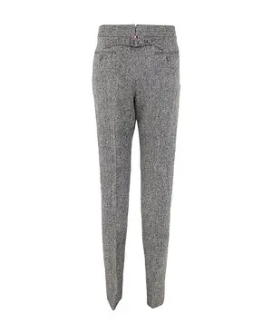 Thom Browne Tailored Tweed Trousers
