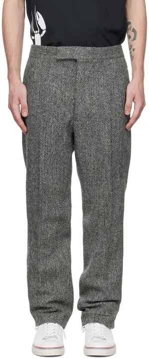 Thom Browne Tailored Tweed Trousers