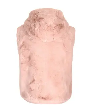 Moose Knuckles Faux Fur Hooded Gilet