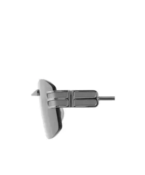 Balenciaga Rectangle Rimless Sunglasses - Light-silver