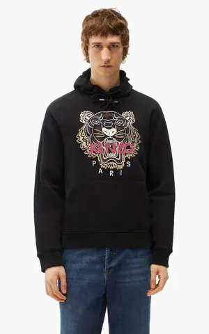 Kenzo Tiger Embroidered Hoodie