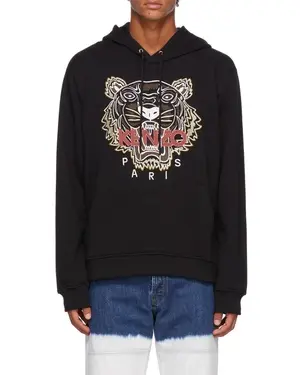 Kenzo Tiger Embroidered Hoodie