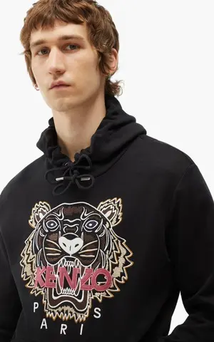 Kenzo Tiger Embroidered Hoodie