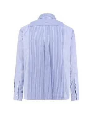Sacai Striped Panelled Shirt