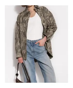 Jacquemus Oversized Graphic Jacquard Shirt