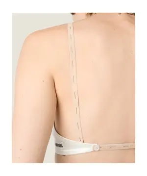 Miu Miu Satin Bra - White