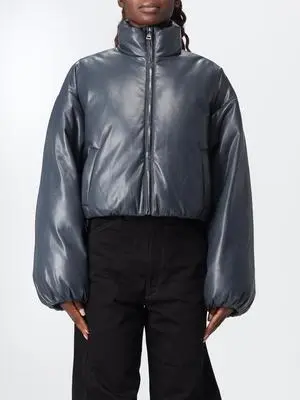 Nanushka Lilima Cropped Puffer Jacket - Black