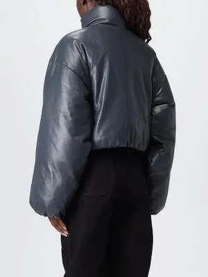 Nanushka Lilima Cropped Puffer Jacket - Black