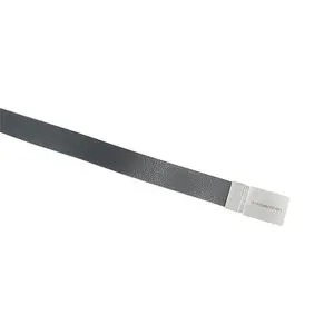 Emporio Armani Logo Buckle Reversible Leather Belt