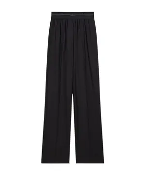 Helmut Lang Elastic Waist Straight Leg Trousers