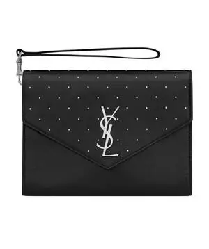 Saint Laurent Studded Clutches