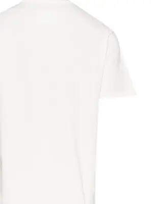 JIL SANDER Crewneck T-shirt With Logo Print - White