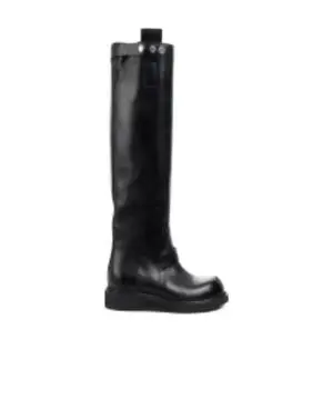 Rick Owens Round Toe Boots