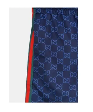 Gucci Printed Poplin Swim Shorts