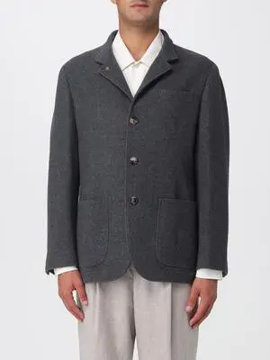 Brunello Cucinelli Single-breasted Jacket With Stand Collar