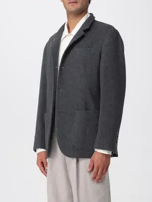 Brunello Cucinelli Single-breasted Jacket With Stand Collar