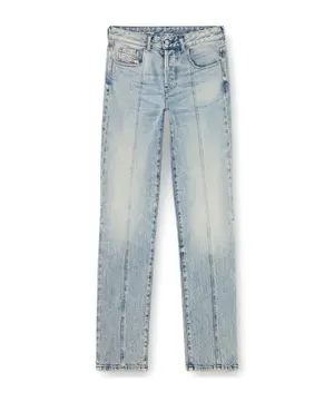DIESEL® 1989 D-mine 09n55 Straight-leg Jeans - Light Blue