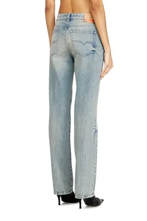 DIESEL® 1989 D-mine 09n55 Straight-leg Jeans - Light Blue