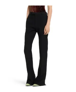 Gucci Crêpe Pants With Horn Buttons