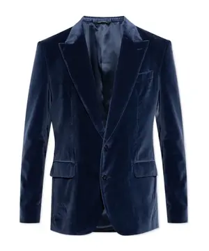 Dolce & Gabbana Dolce Gabbana Single-breasted Velvet Blazer