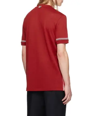 Thom Browne Stripe Detailed Crewneck T-shirt