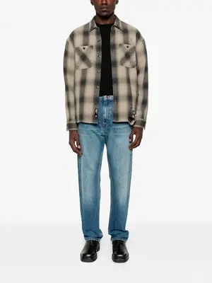 7 For All Mankind Straight Jeans - Blue